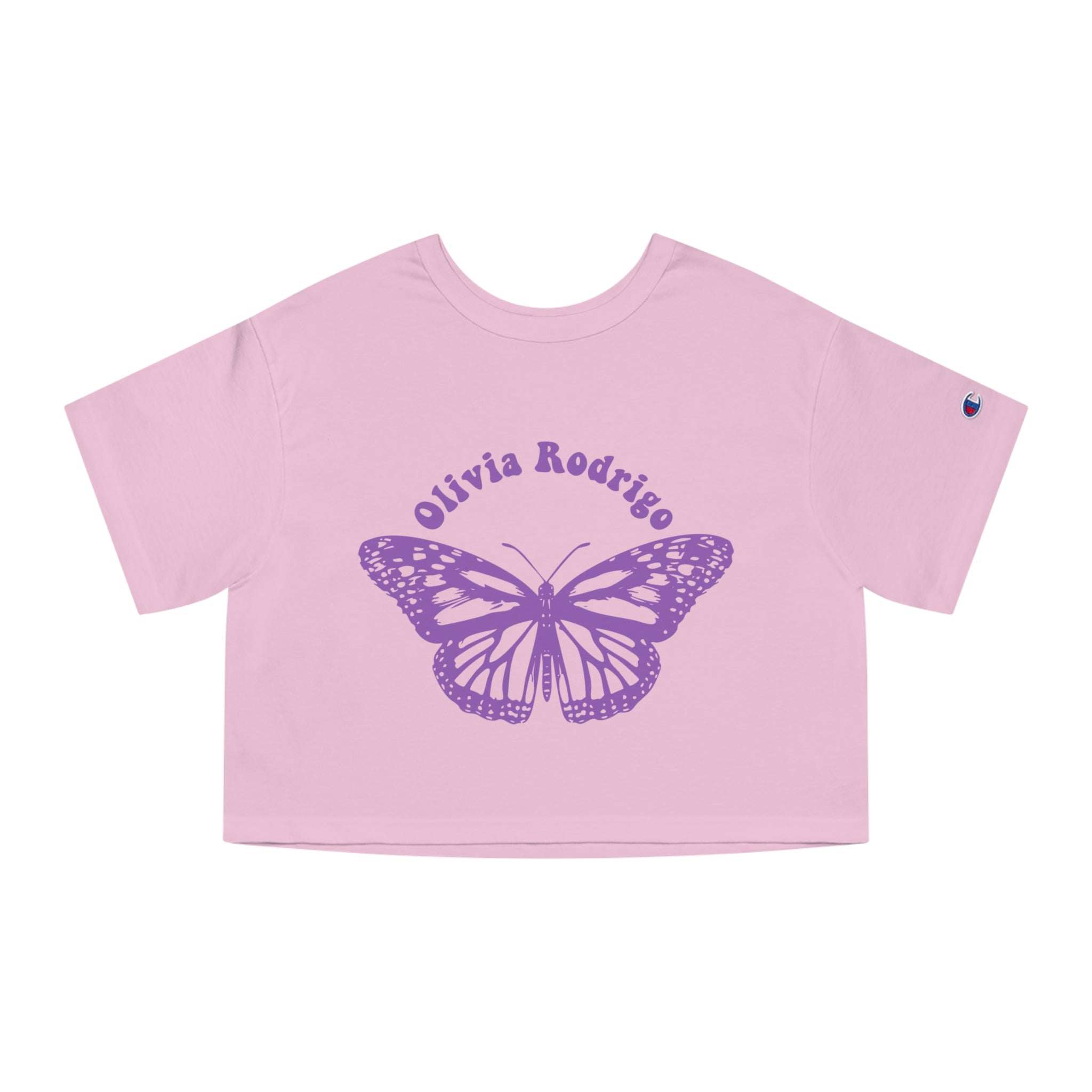 Olivia Rodrigo Women's Cropped t-shirt - With Butterfly – snazzymerch